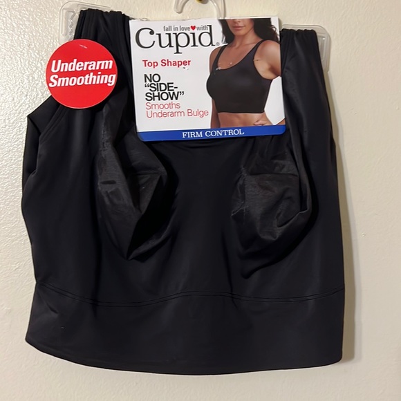 Cupid | Intimates & Sleepwear | New Cupid Top Shaper Bra Black Firm ...